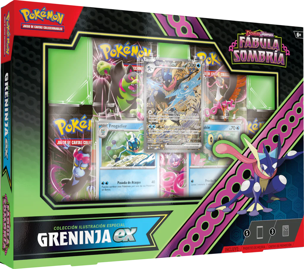 Pokemon: Formula Sombria, Greninja Ex – DUEL ZONE